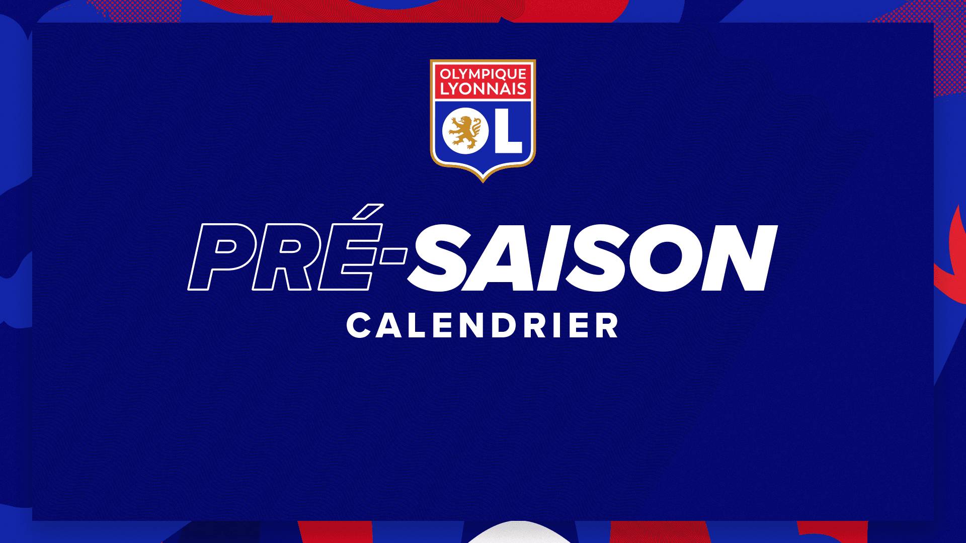 Pre-season 2024-2025: Our Gones' schedule