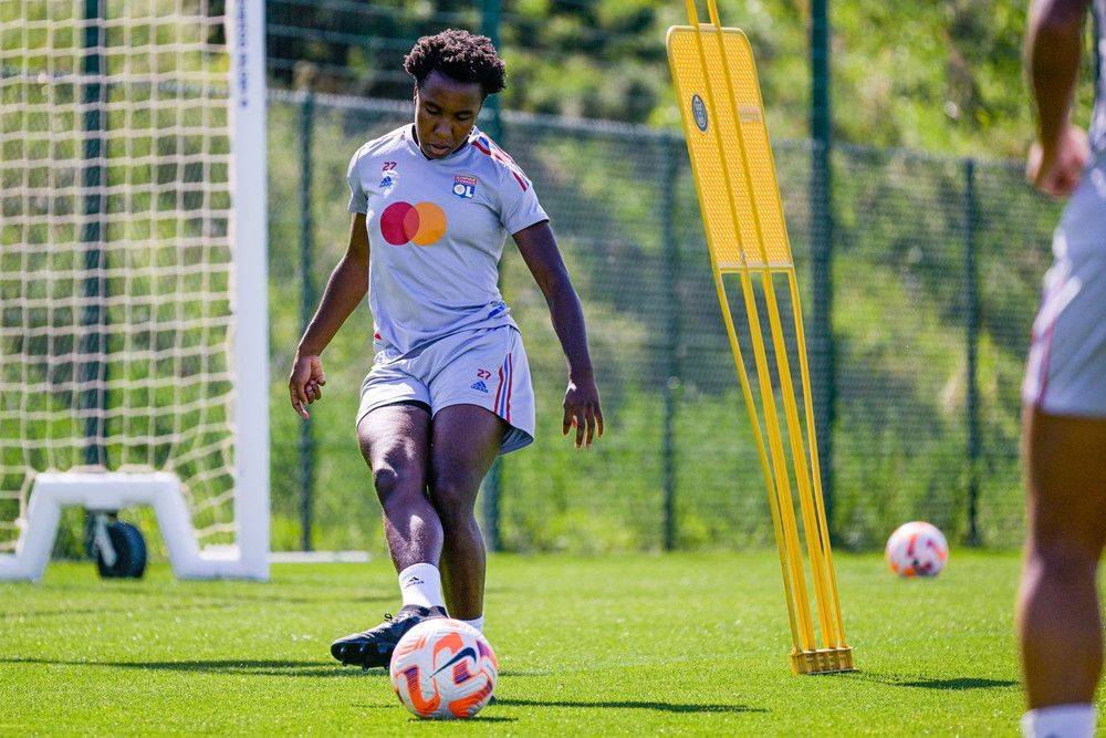 Sélections : Vicki Becho buteuse avec l'équipe de France U23